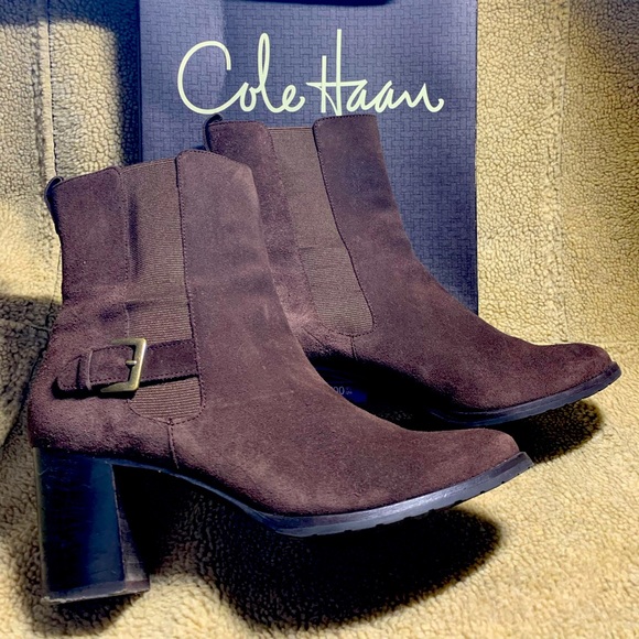 Cole Haan | Shoes | Orig Cole Haan Callan Boot In Dk Chocolate | Poshmark